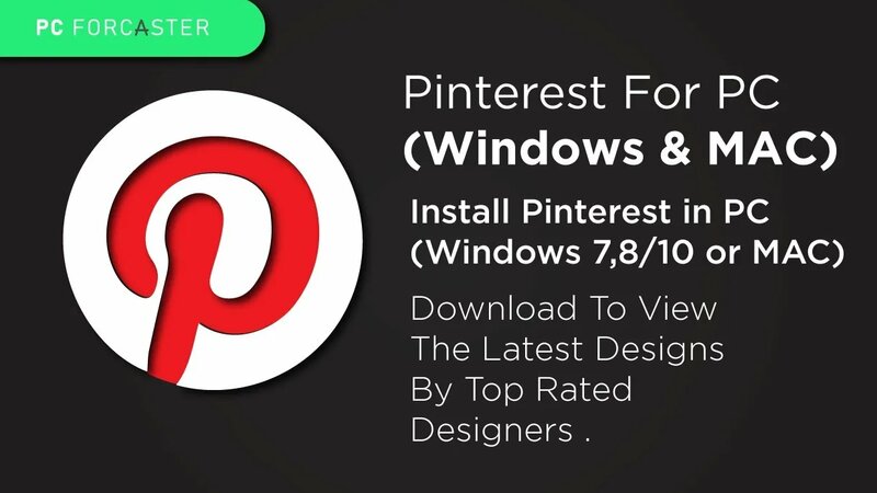 Pinterest: How To Download And Install Pinterest in PC (Windows 7,8/10 ...