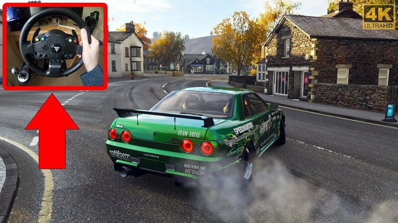 Forza Horizon 4 900 Degree Simulation Steering Wheel Setup for Drifting ...