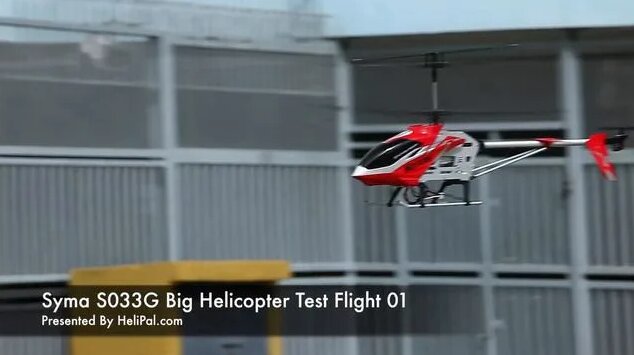 HeliPal.com - Syma S033g Big Helicopter Test Flight 01 - Смотреть ...