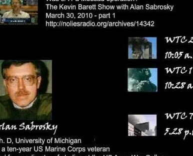 They Did It! Dr. Alan Sabrosky (Jewish) says: "Israel did 9 11 ...