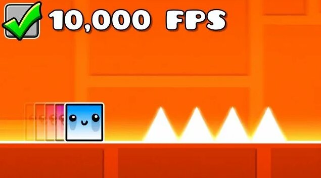 Geometry Dash, но в 10000 FPS - Смотреть онлайн в поиске Яндекса по Видео
