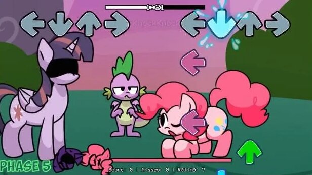 Pinkie Pie ALL Phases - Friday Night Funkin' | My Little Pony | A ...