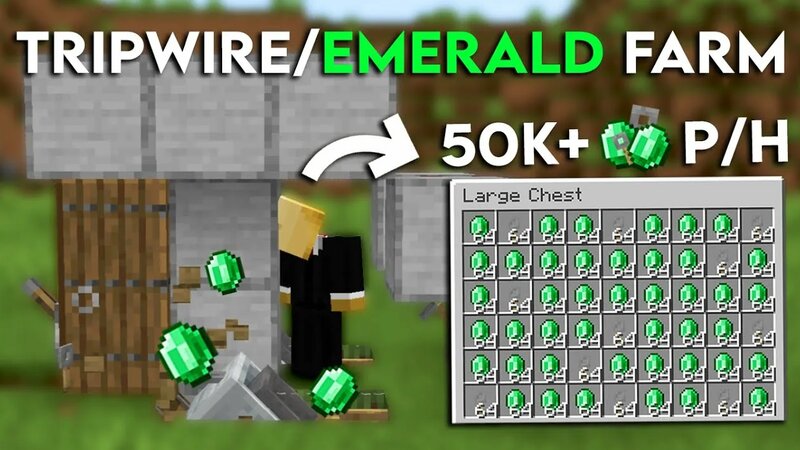 EASY Automatic Tripwire + Emerald Farm in Minecraft 1.21+ - Yandex ...