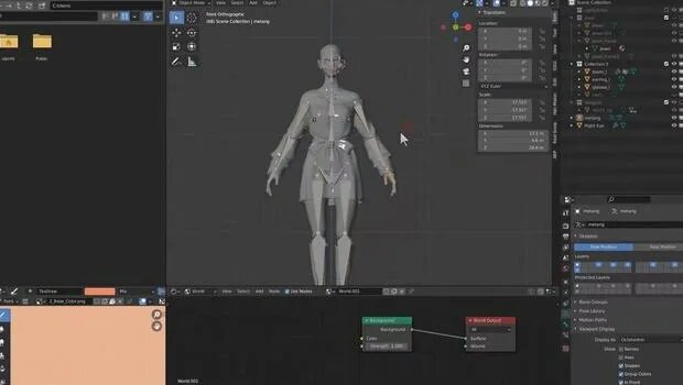 [blender] Rigify (Error: bone heat weighting:failed to find solution ...