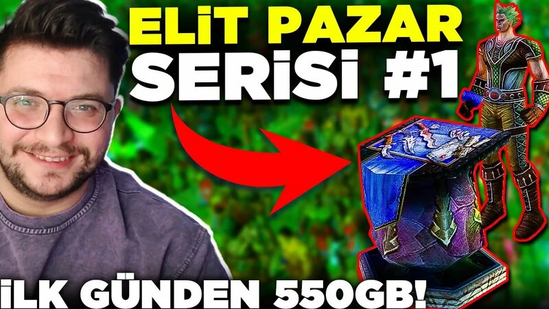 ELİT Pazar Serisi #1 | 550gb 'lik İTEM ALIŞ Verişi! Aldiğimiz İtemleri ...