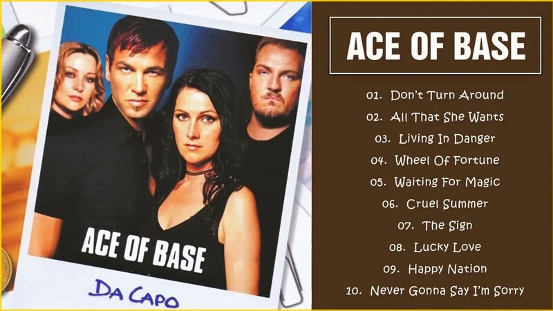 The Best Songs Of ACE OF BASE - ACE OF BASE Greatest Hits Full Album ...