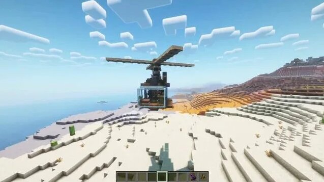 Stable Single-Rotor Helicopter in Minecraft | Valkyrien Skies ...