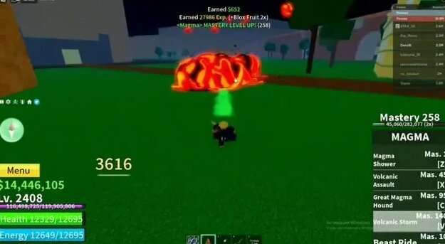 Обзор магма и магма В2 блокс фруит|magma and magma awk V2 blox fruit ...