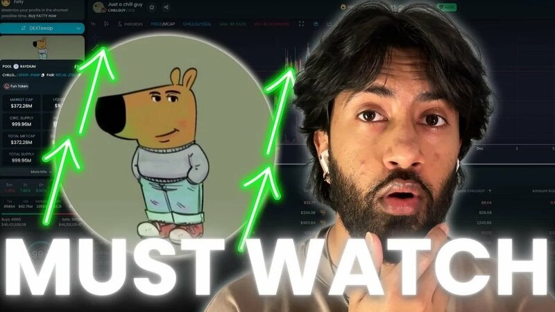 $chill guy meme coin new tier 1 listing? more upside? - Yandex Video ...