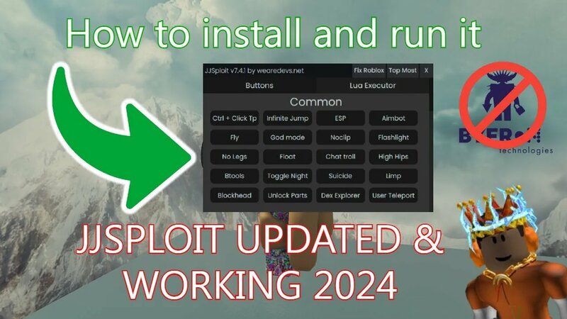 How to install and run JJSploit Updated Working August 2024! - Смотреть ...