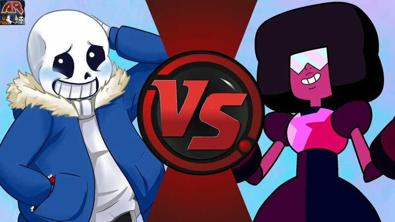 SANS vs Garnet! (Undertale vs Steven Universe)! Cartoon Fight Club ...