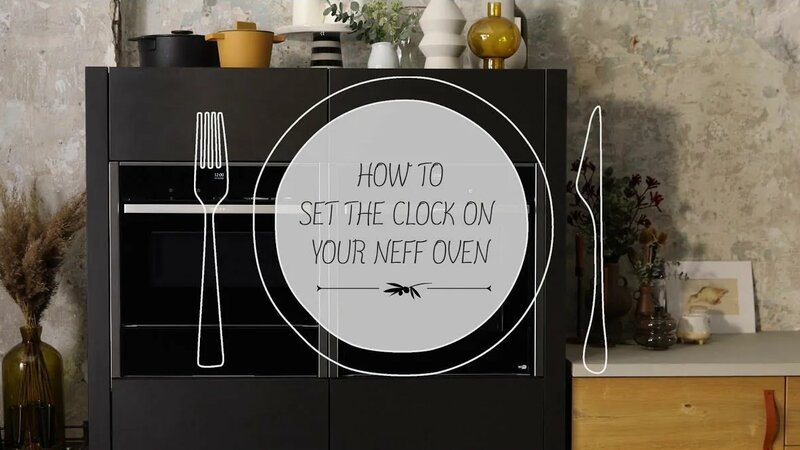 NEFF Oven | How to set the clock on your NEFF oven - Смотреть онлайн в ...