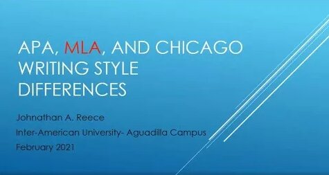 MLA Writing Style Differences From APA and Chicago - Yandex Video ...