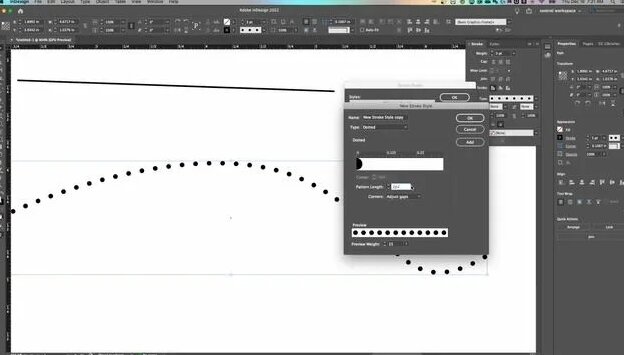 How to Make a Dashed Line & Dotted Line - InDesign Tutorial - Смотреть ...