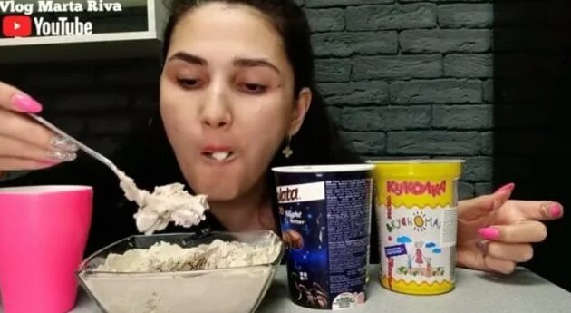 cr: Vlog Marta Riva/#mukbang #глина #мел - Смотреть онлайн в поиске ...