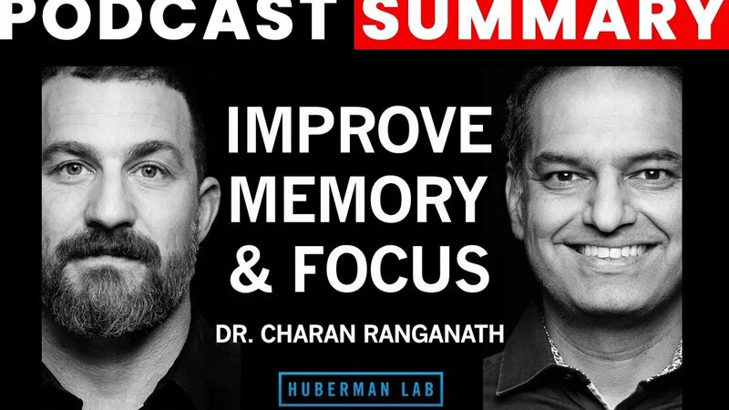 Dr. Charan Ranganath: How to Improve Memory & Focus Using Science ...