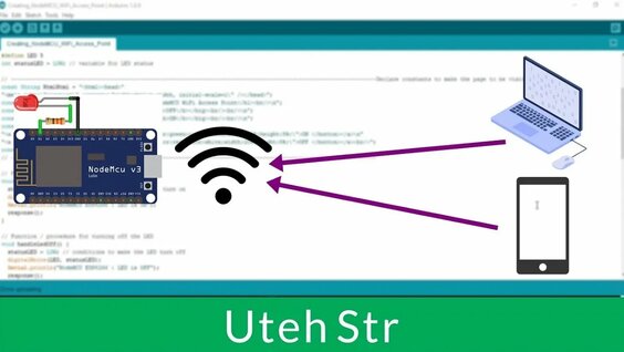 Arduino | LoLin NodeMCU V3 Esp8266 WiFi Access Point Examples with the ... Arduino | LoLin NodeMCU V3 Esp8266 WiFi Access Point Examples with the ...