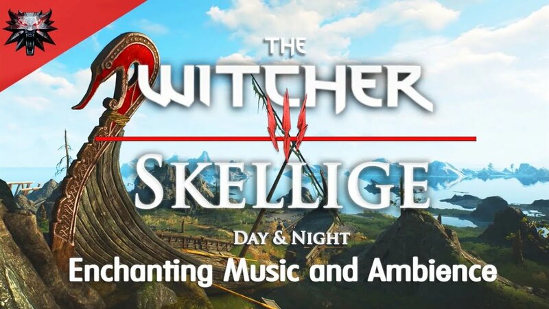 The Witcher 3 - Skellige - Enchanting & Relaxing Music and Ambience ...