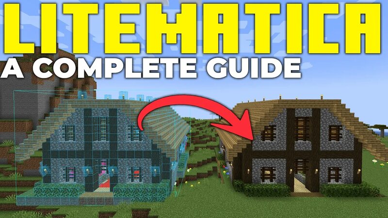 How To Use Litematica for Schematics in Minecraft - Yandex Video ...