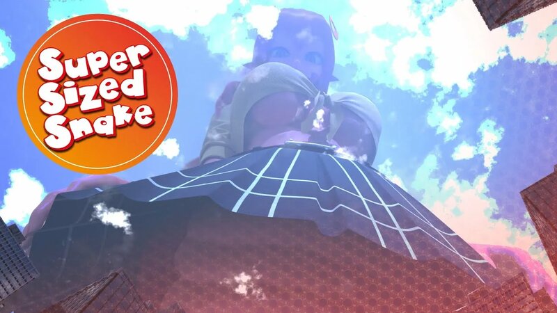 [巨大娘 Giantess] Super Sized Snake - Giga Monster Girl Animation - Yandex ...