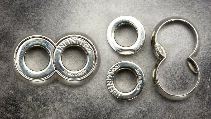 Cast Infinity puzzle by Hanayama. Solution and unboxing. - Смотреть ...