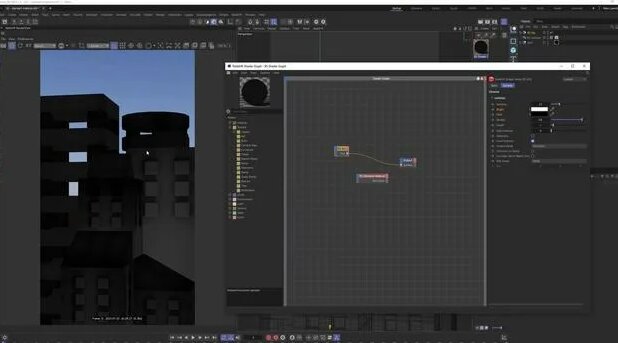 Обзор нод Redshift - 09: Normal Map, Ambient Occlusion, Brick ...