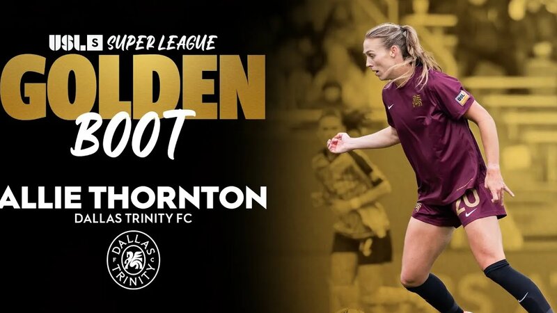 2024/25 USL Super League Golden Boot Winner | Allie Thornton, Dallas ...