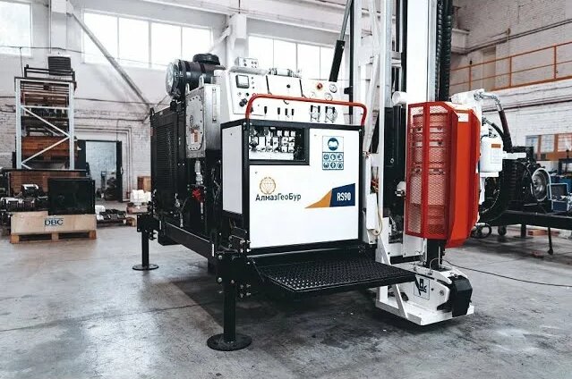Обзор Станка Колонкового Бурения RS-90 | Core drill rig RS-90 Overview ...