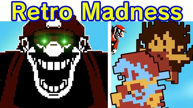 Friday Night Funkin' Retro Madness Demo | Mario's Madness V2 (FNF Pixel ...