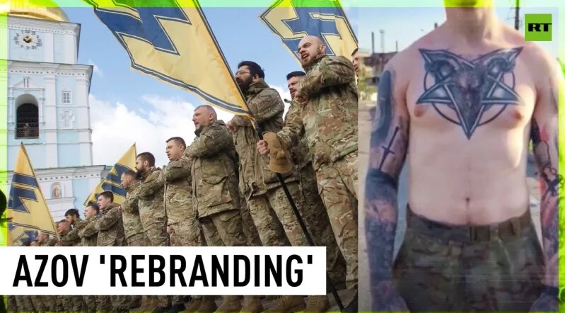 Ukraine's infamous Azov battalion rebrands from Nazi ideology ...