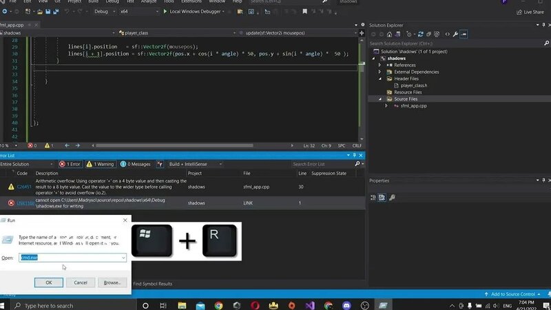 How to Solve Visual Studio Lnk1168 error - Смотреть онлайн в поиске ...