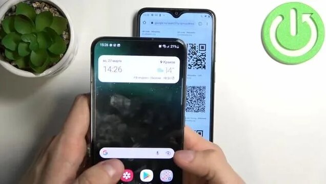 Samsung Galaxy S22 + | Как сканировать QR-коды с помощью камеры на ...