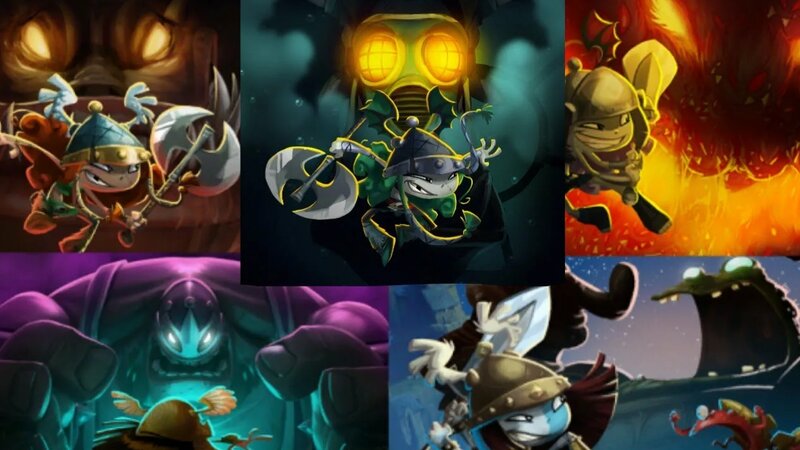 Rayman Legends ALL Bosses | Все босс в Рейман Легендс - Смотреть онлайн ...