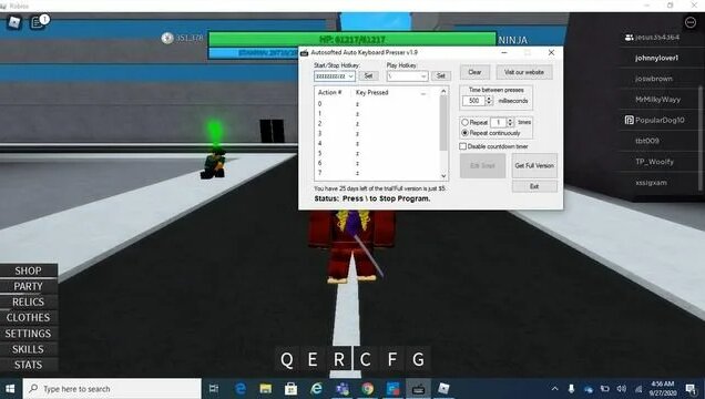 HOW TO USE AUTO Keyboard Presser (roblox) - Смотреть онлайн в поиске ...