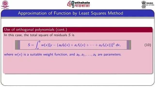 M-12. Approximation of Function by Least Squares Method - Смотреть ...