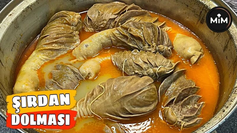 Adana'nın meşhur şırdan tarifi nasıl yapılır? sirdan nedir? dolması ...
