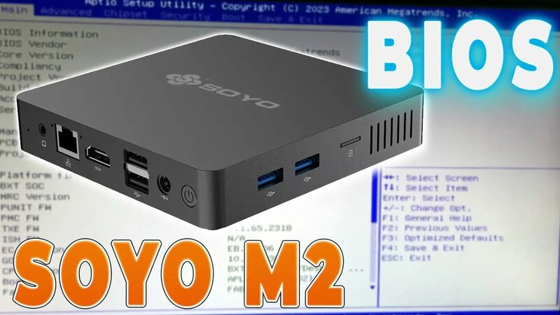 Мини ПК SOYO M2 - BIOS подробная информация и настройки - Смотреть онлайн в поиске Яндекса по Видео