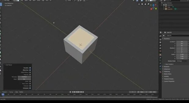 Blender. Урок 8. Insert faces - Смотреть онлайн в поиске Яндекса по Видео
