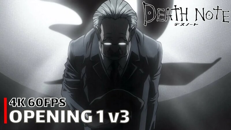 Death Note - Opening 1 v3 [4K 60fps | Creditless | CC] - Смотреть ...