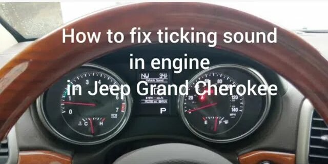 2013 Jeep Grand Cherokee (WK2) how to fix ticking sound on V6 3.6L ...
