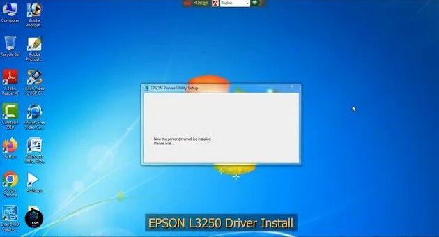 epson l3250 installation without CD drive || epson l3250 driver install ...