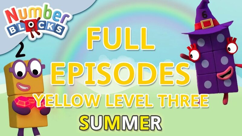 Numberblocks- #SummerLearning - Yellow Level Three | Full Episodes 28 ...