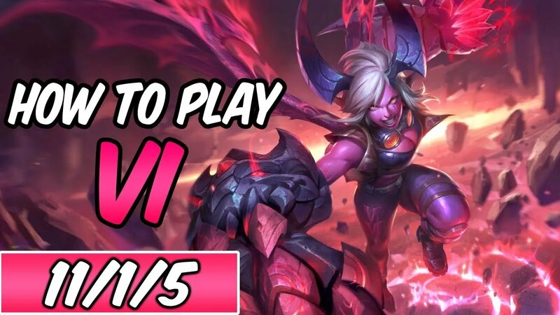 HOW TO PLAY VI | Build & Runes | Diamond Commentary | Demon Vi | League ...