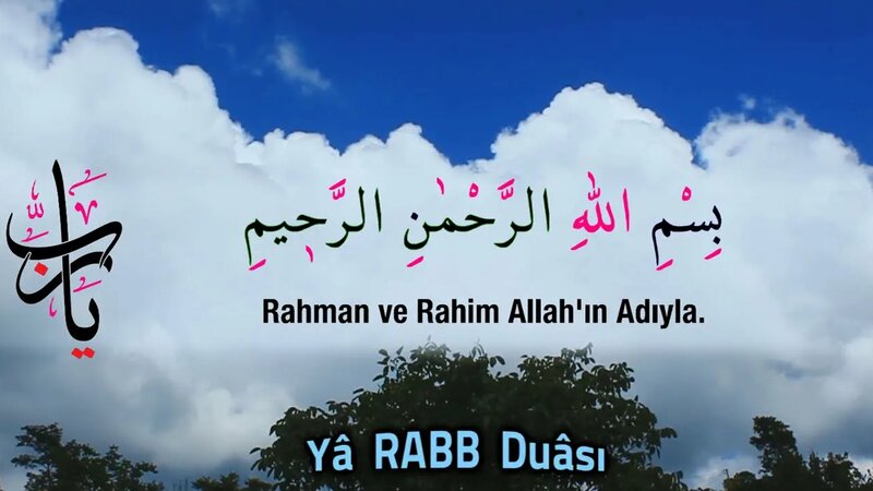 Ya Rabbi Duası! - Allah'ım!Kalbimizi Karartma! Rızkımızı Daraltma! Âmin ...