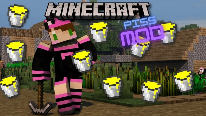 Minecraft Piss Mod Showcase! - Смотреть онлайн в поиске Яндекса по Видео