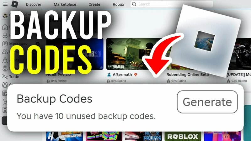 How To Get Roblox Backup Codes For 2 Step Verification - Full Guide ...