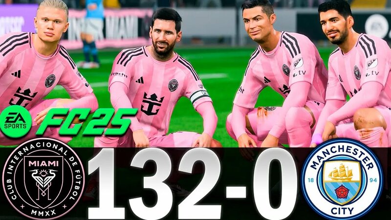 FC 25 - messi ronaldo neymar & mbappe | all stars | inter miami 132-0 ...
