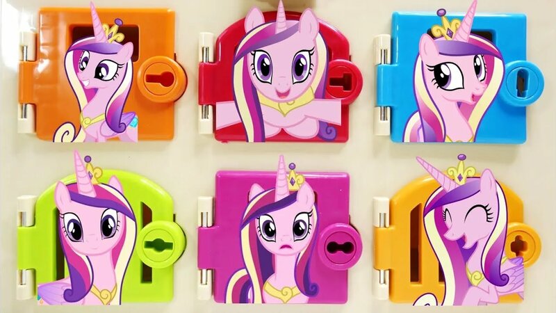 My Little Pony Princess Cadance Surprise Trapped Doors - Смотреть ...