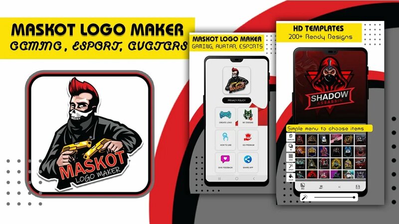 Maskot Gaming Logo Maker Full Feature Esport, Gaming, Avatar & Mascot ...
