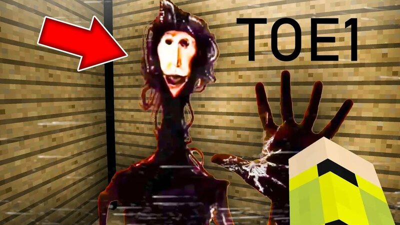 Я призвал ТОЕ1 в майнкрафт TOE1 minecraft ! horror mod doctor nowhere ...